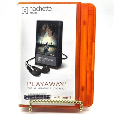 Playaway Audiobook Ex-Library-The Best of Me by Nicholas Sparks | eBay