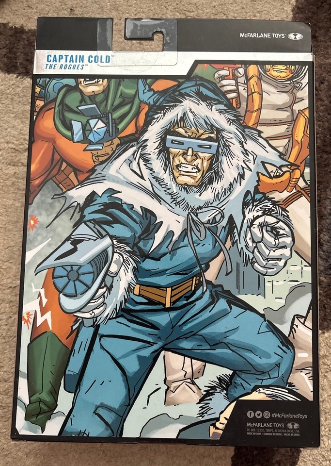 McFarlane Toys DC Multiverse Captain Cold Collector Edition CHASE ...