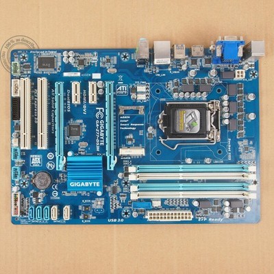 Original Gigabyte GA-Z77-DS3H LGA 1155 DDR3 Intel Z77 Motherboard USB3 ...