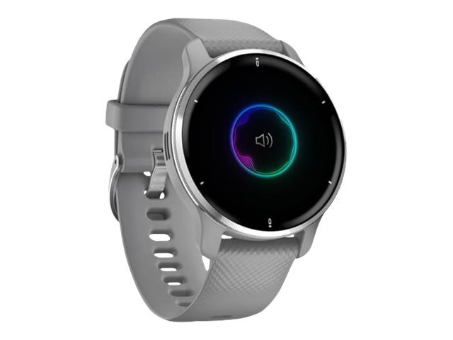 Garmin Venu 2 Plus Unisex Smartwatch Silver Gray 010-02496-10 for sale ...