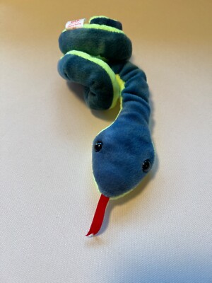 Hissy the snake Ty beanie baby 1997, mint condition but without hang ...