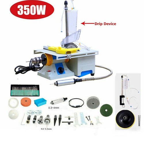 350W Jewelry Polishing Machine Bench Rock Buffer Polisher Lathe ...