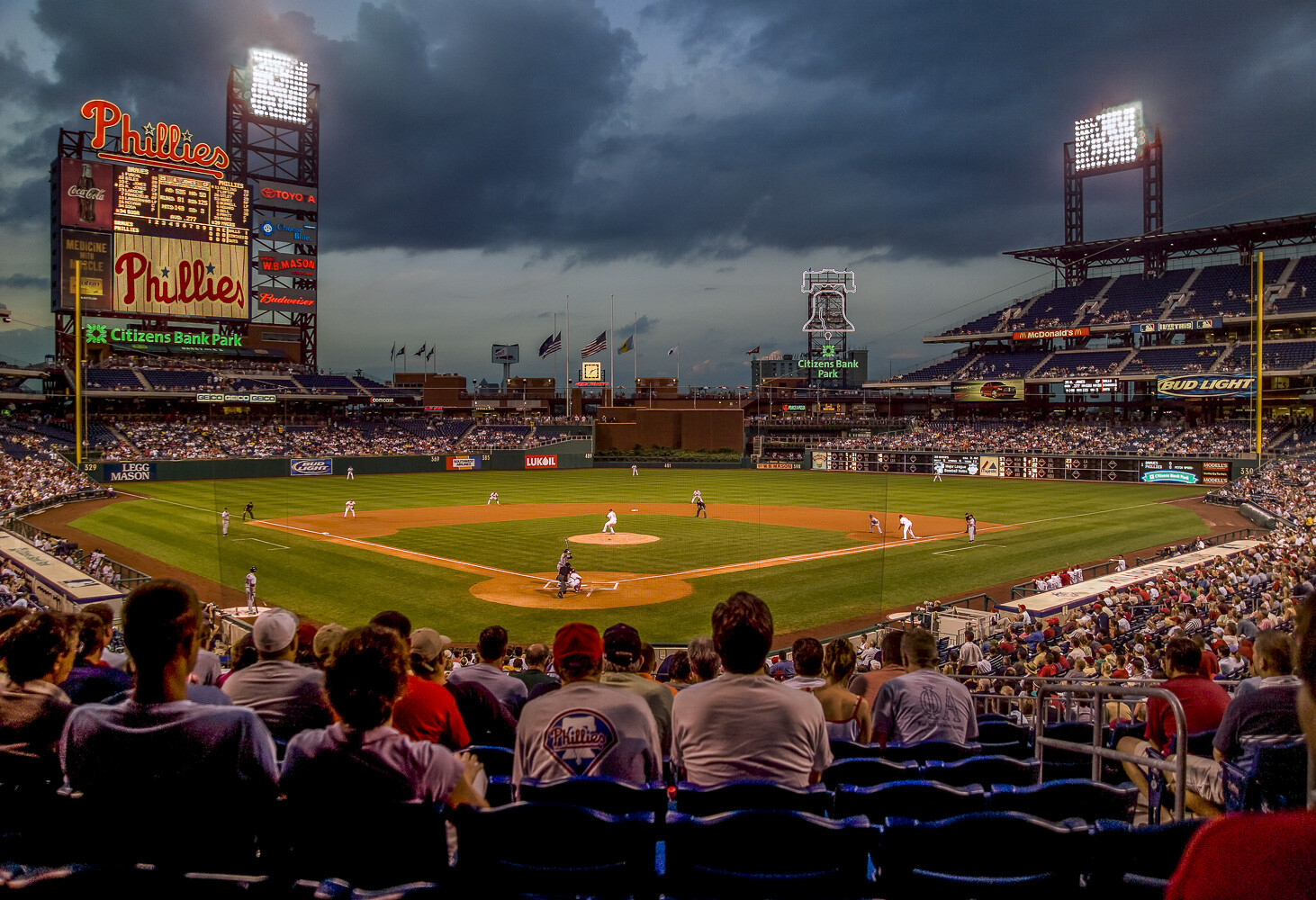 Philadelphia Phillies Citizens Bank Park Stadium MLB Baseball Photo ...