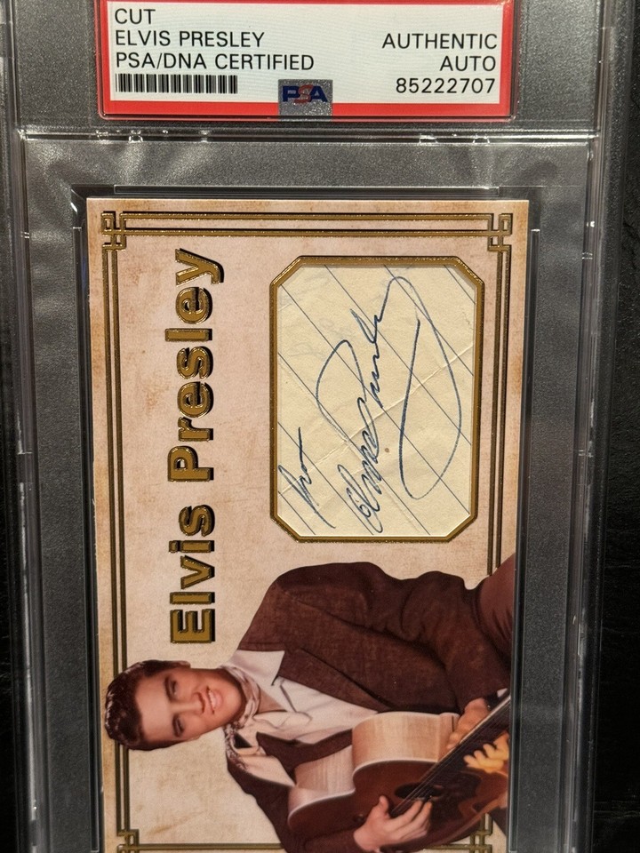 Elvis Presley “LEGEND” autograph psa dna signed Cut | eBay