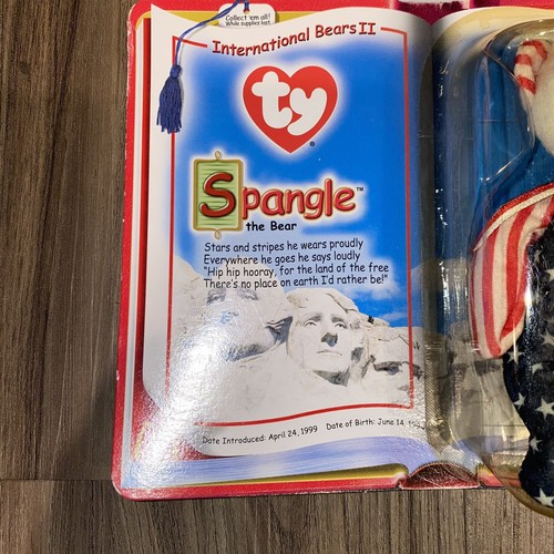 Spangle the Bear ty International Bears Vintage Bears Collection 4th ...
