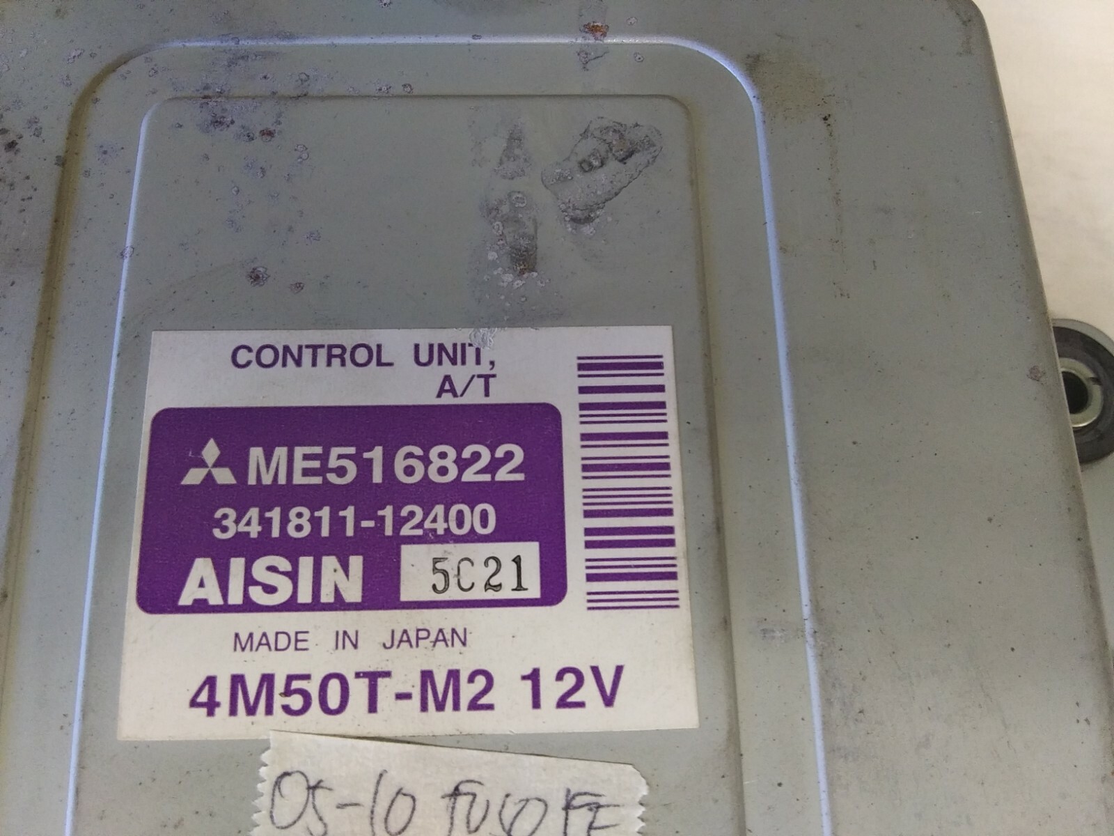 2005-2010 Mitsubishi Fuso Fe TCM transmission computer 341811-12400 | eBay