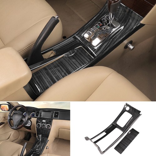 Toyota Corolla 2003-2008 lack Wood Grain Center Console Gear Shift ...