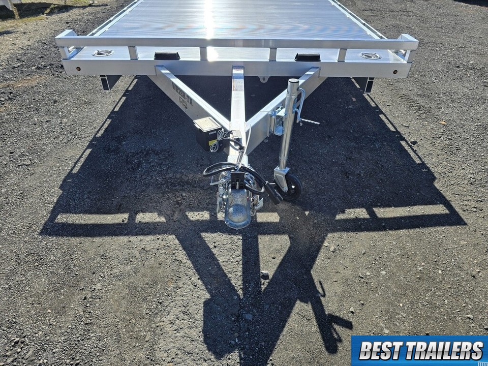 2026 aluma WB28 New 8 x 28 with driver over fenders alumium carhaler ...