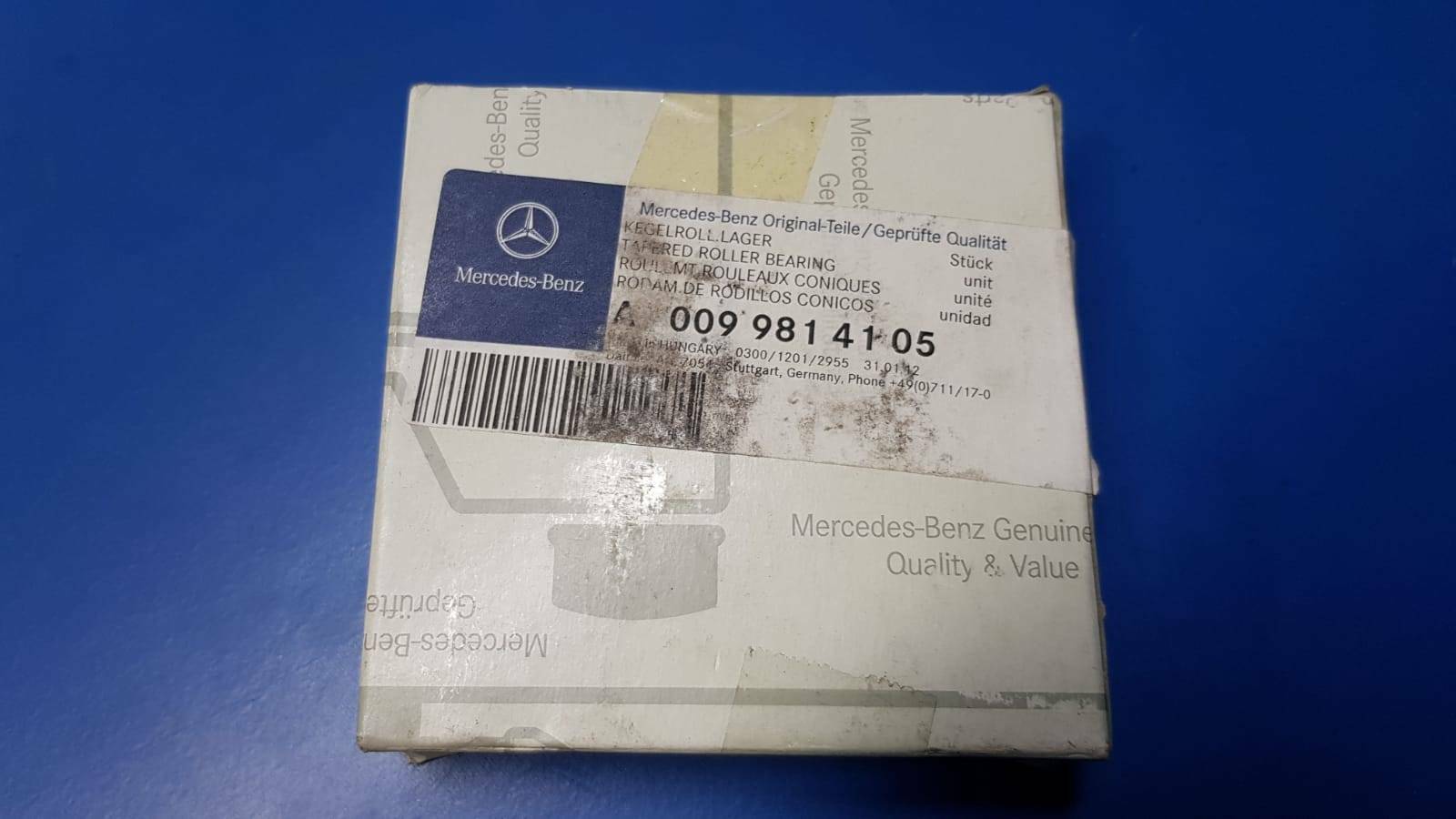Mercedes W460 - W463 & Sprinter Wheel bearing Frt Inr- 009 981 41 05 ...