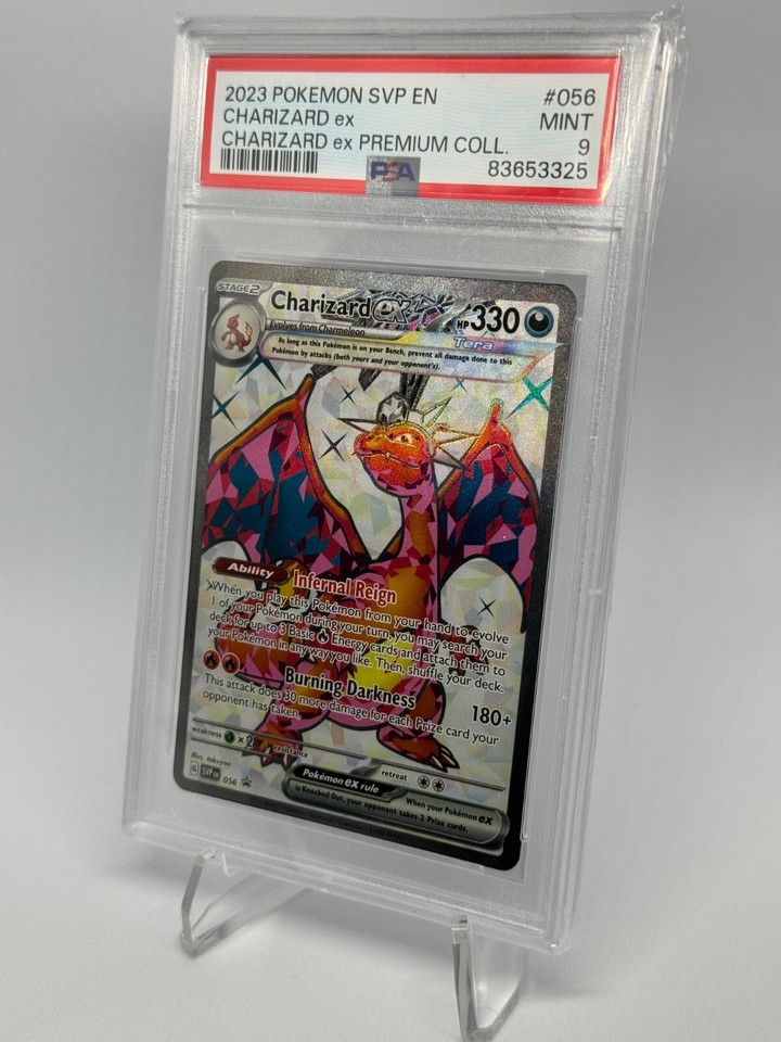 2023 Pokemon TCG Card Charizard EX Tera SVP EN 056 ULTRA RARE HOLO ...