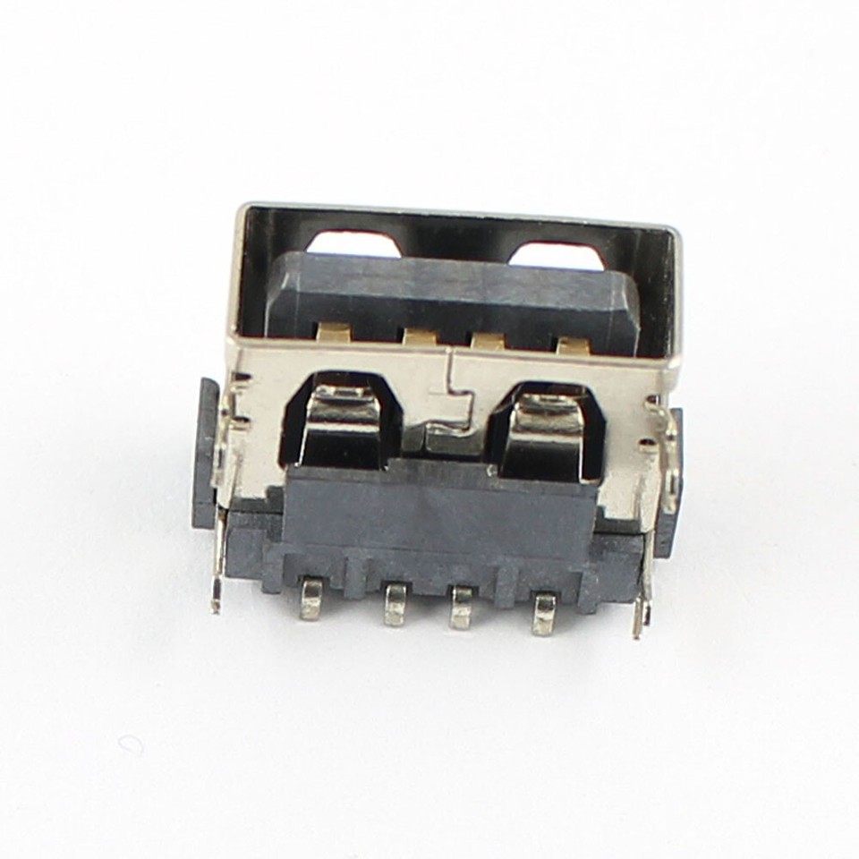 10Pcs USB 2.0 Type A Female 4 Pin 4P AF SMT SMD PCB Socket Connector 4 ...