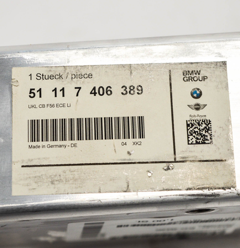 NEW MINI F55 FRONT LEFT REINFORCEMENT BRACKET BAR IMPACT 51117406389 ...