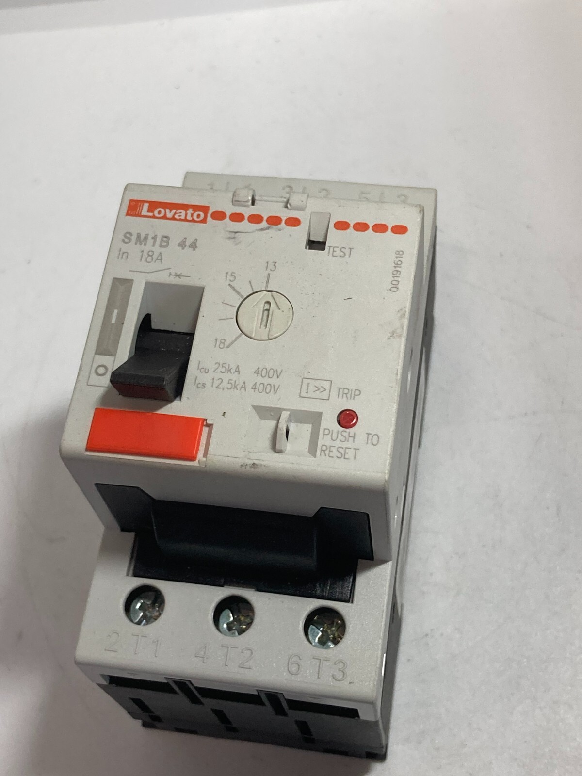 LOVATO SM1B44 MOTOR PROTECTION CIRCUIT BREAKER 18Z 400VAC NNB for sale ...