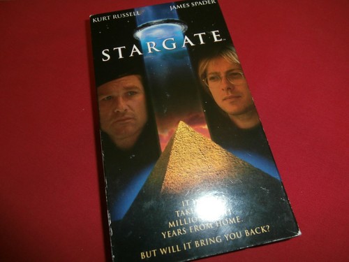 STARGATE (1994) VHS Movie Tape SCI-FI ADVENTURE Kurt Russell ~ FREE ...
