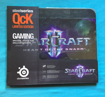SteelSeries QcK Starcraft II Heart Of The Swarm Logo Edition Mouse Pad ...