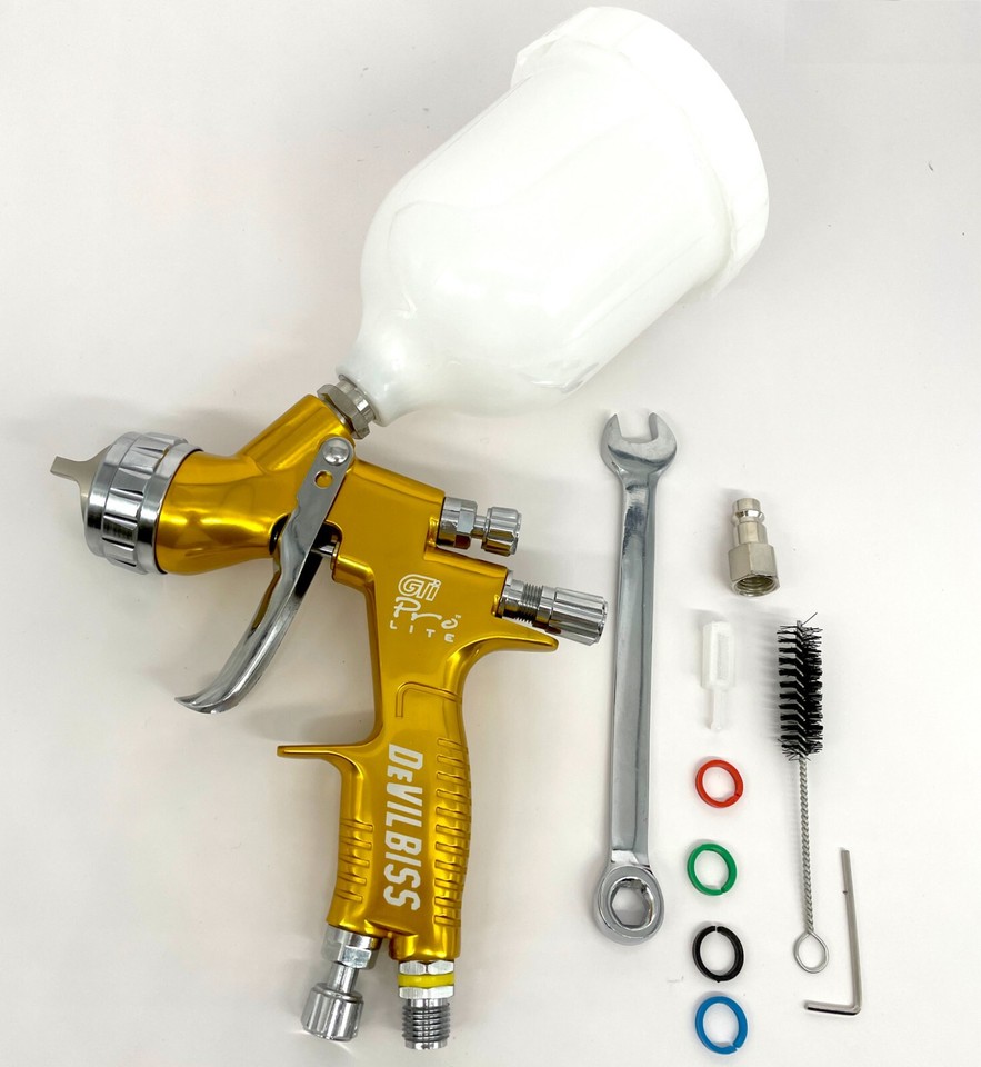 DeVILBISS TE20 GTI PRO Spray Gun Painting Gun 1.3mm Nozzle Paint Gun ...