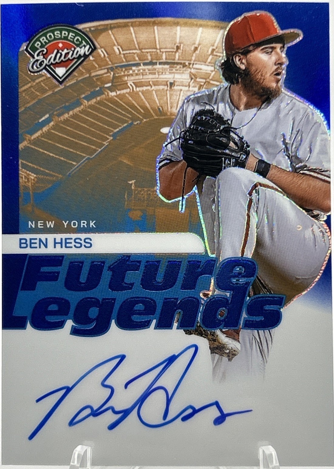 2024 Panini Prospect Edition - Future Legends Signatures Ben Hess #21 ...