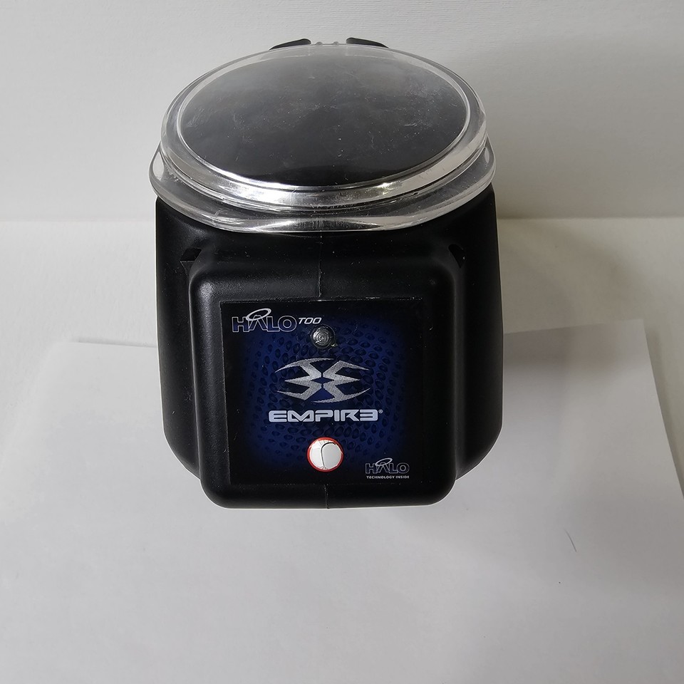 Dye Proto Rize Paintball Black w/ Empire Halo Too Hopper and extra ...