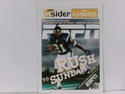 2005 ESPN Insider Playmakers Subscription Offer LaDainian Tomlinson HOF ...