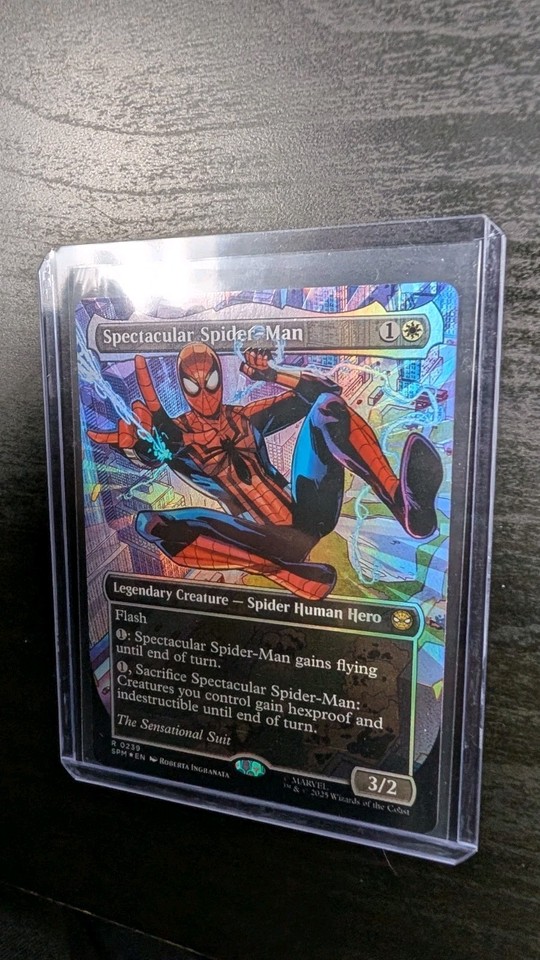 Spectacular Spider-Man 0239 Textured Foil The Sensational Suit NM MTG ...