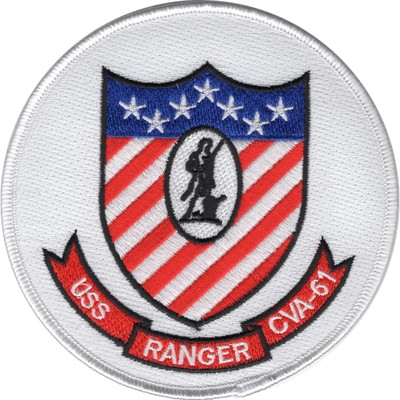 CVA-61 USS Ranger Patch - Version A | eBay