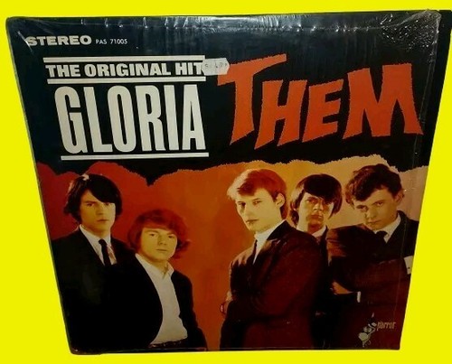 THEM GLORIA LP STEREO PARROT PAS 71005 IN SHRINK!! RARE!! VAN MORRISON ...