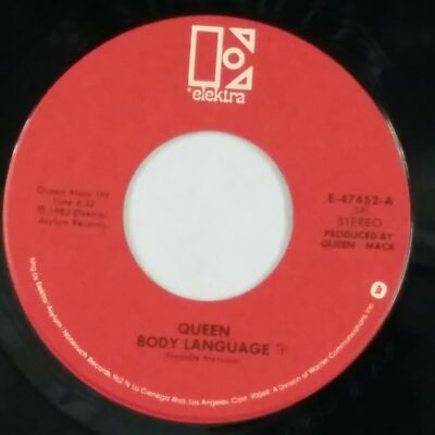 QUEEN Body Language b/w Life Is Real E47452 7" 45rpm Vinyl VG+ near ...