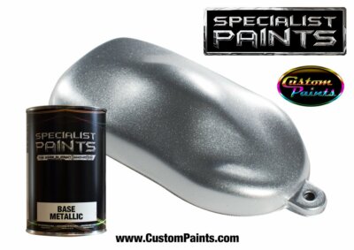 500ml of Base Metallic Silver Coarse, Automotive Grade Paint, Urethane ...