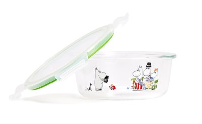 [MOOMIN x PYREX] Circle pattern closed container 620 ml | eBay