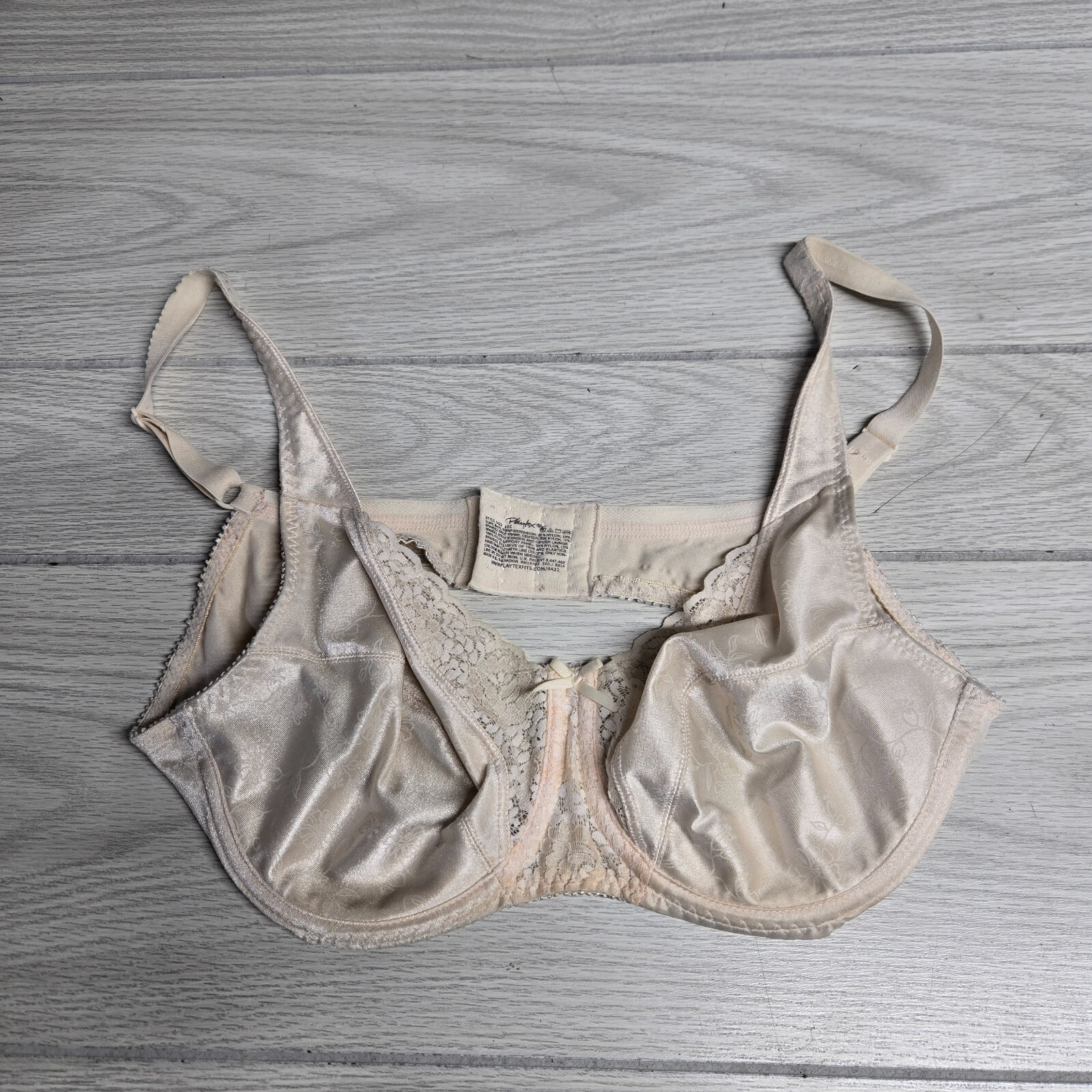 Playtex Secrets Signature Blush Satin Underwire Bra 4… - Gem