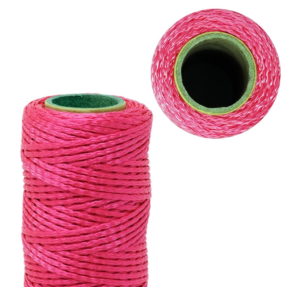 Pink Builders Building Brick Laying Measuring Masonry Rope 70M String ...