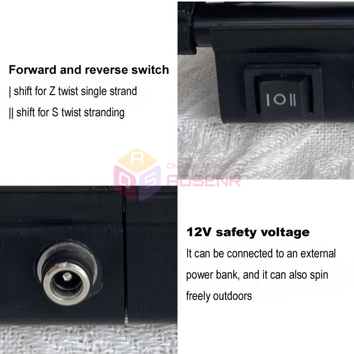 12V Electric Household Mini Spinning Wheel Wool Spinning Fibre Spinning ...