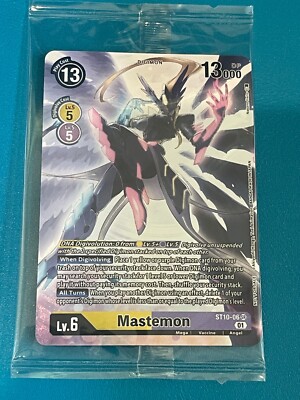 Digimon TCG Mastemon Box Topper Digital Hazard ST10-06 NM | eBay