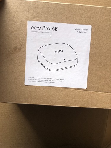 Eero Pro 6E mesh Wi-Fi 6E router system - Provided By ISP GIGANET Model ...