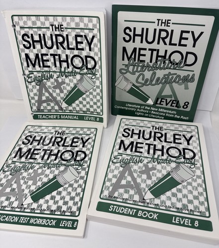 The Shurley Method English Made Easy Set Level 8 Teacher & Student ...