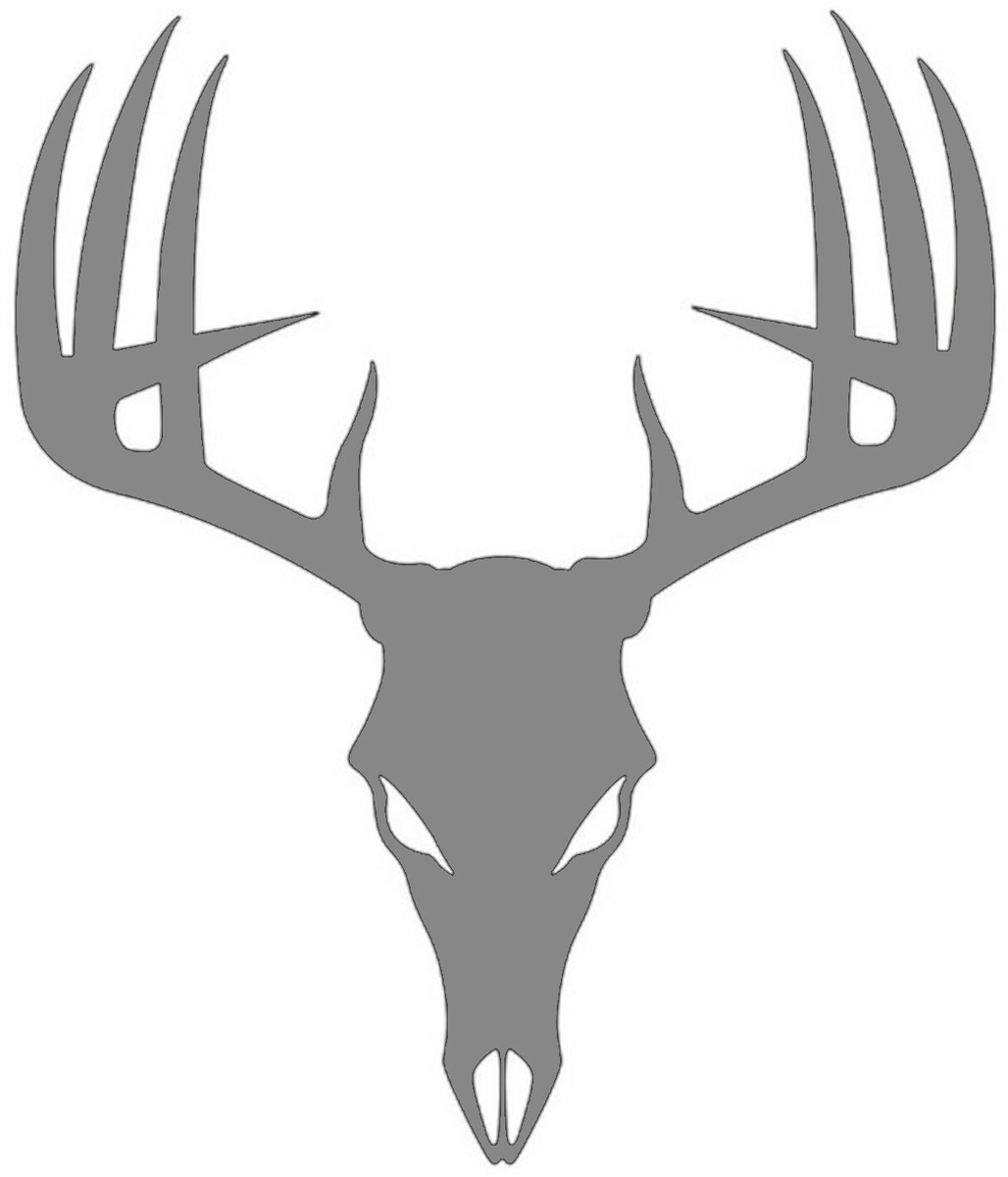 Deer Head Decal