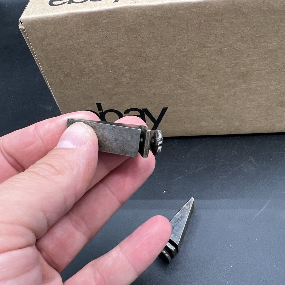Vintage Set Of 2 Sawyer Key Seat Rule Clamps | eBay