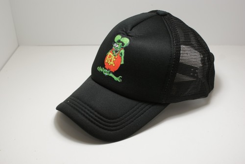 NEW ED ROTHS RAT FINK HOT ROD CARTOON HAT ADJUSTABLE HARD TO FIND ITEM ...