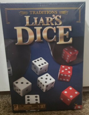 NEW - Traditions Liar's Dice Game - Classic Bluffing Game | eBay