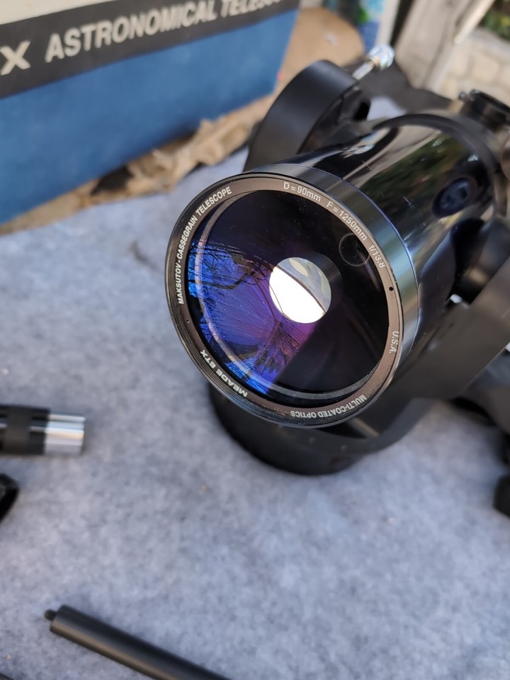 meade telescope Etx Where The Original Box Eyepieces No Hand Controller ...