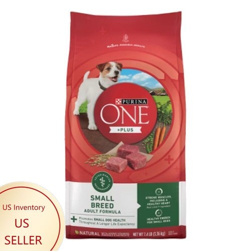 【US】Purina ONE SmartBlend Small Breed Natural Lamb Flavor Dry Dog Food ...