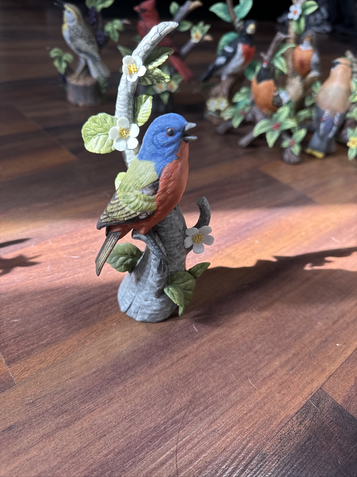 All 12 Danbury Mint The 12 Songbird Figurines Porcelain Birds Excellent ...