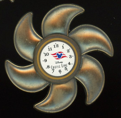 DCL Disney Cruise Line Ship Propeller Prop Clock Disney Pin | eBay