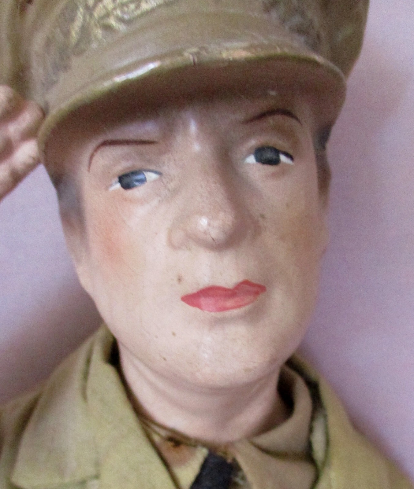 Vintage 1940's WWII 18" Composition Freundlich General MacArthur Doll ...