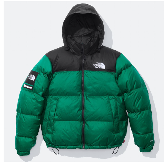Supreme The North Face Nuptse Jacket 2024 FW Week9 Red Green Black ...