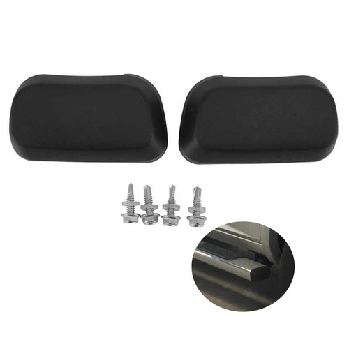 Pair Tubular Side Step End Cap 68193113AA For 2013-2018 Dodge Ram 1500 ...