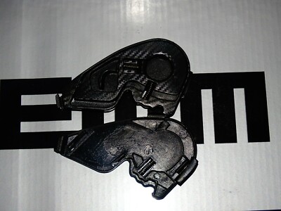 PLACCHE MECCANISMO RICAMBIO VISIERA SCREEN CASCO CASCHI HELMET EMM ...
