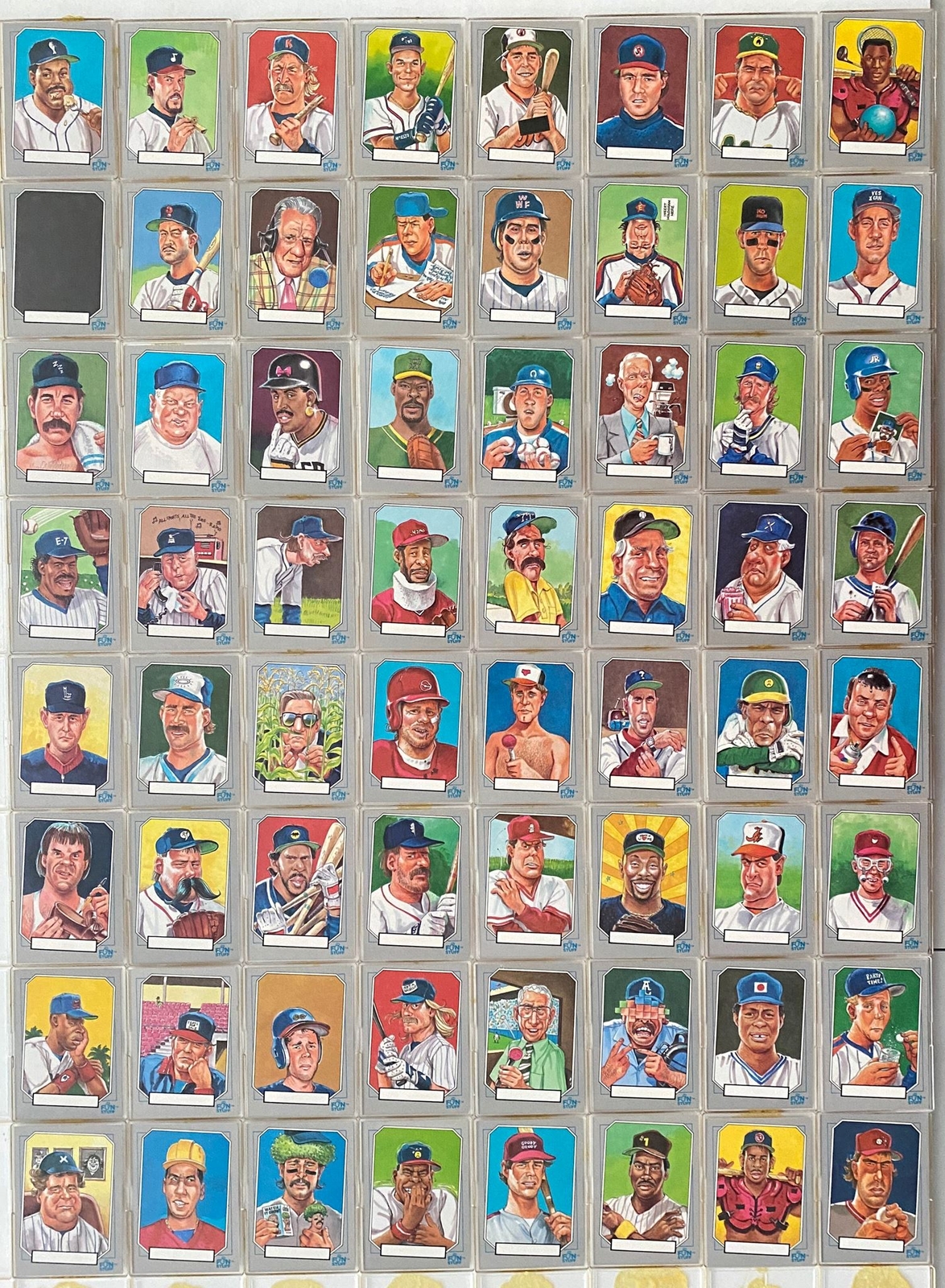 Baseball Enquirer Vintage Trading Card Set 64 Cards Confex 1992 | eBay