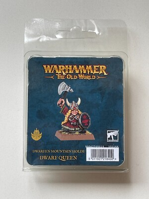 Female Dwarf Lord - Dwarf Queen | Warhammer The Old World OOP Metal ...