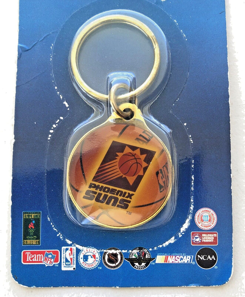 VINTAGE WINCRAFT SPORTS KEYCHAIN KEY RING PHOENIX SUNS NBA BASKETBALL ...